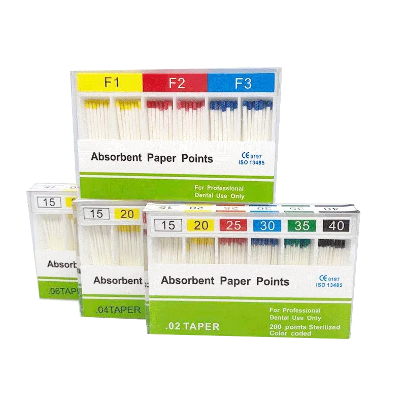 Dental-Absorbent-Paper-Points-Sterile-Mixed-Sizes-02-04-06-F1-F2-F3 ...