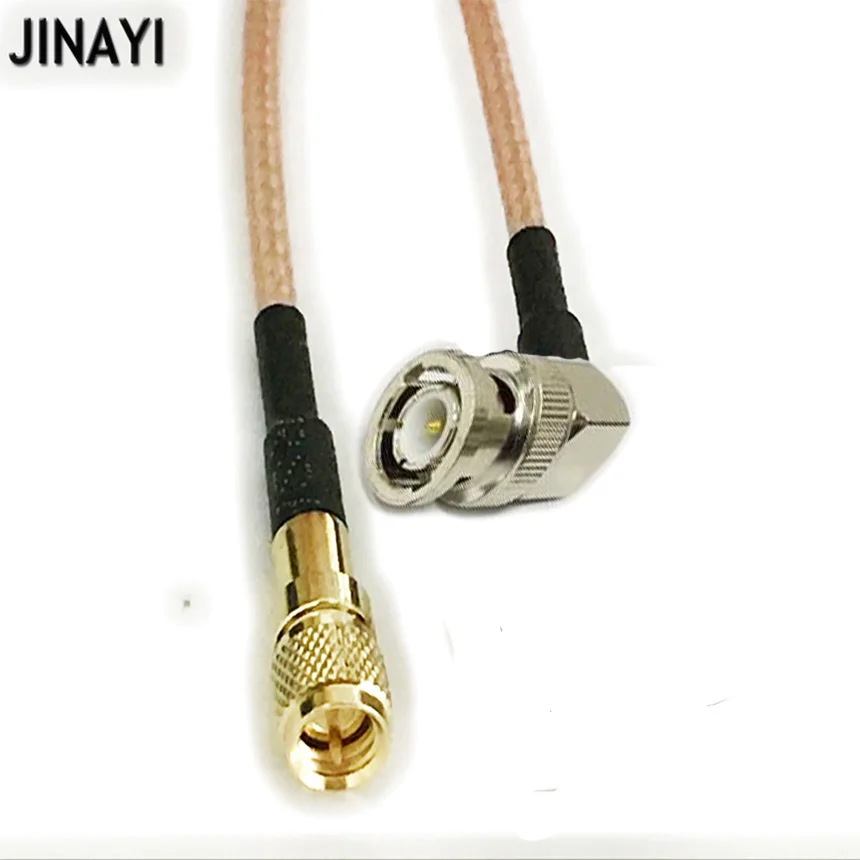 Microdot-conector de ángulo recto M5 macho a BNC macho, 10-32 UNF ...