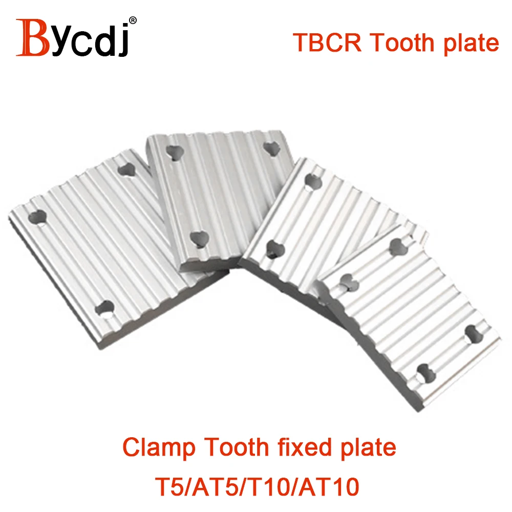 Aluminum-Trapezoid-teeth-Clamp-Tooth-plate-AT5-T5-T10-AT10-for-open ...