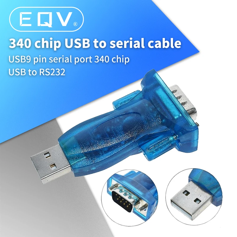 HL 340 HL340 New USB to RS232 COM Port Serial PDA 9 pin DB9 Adapter ...