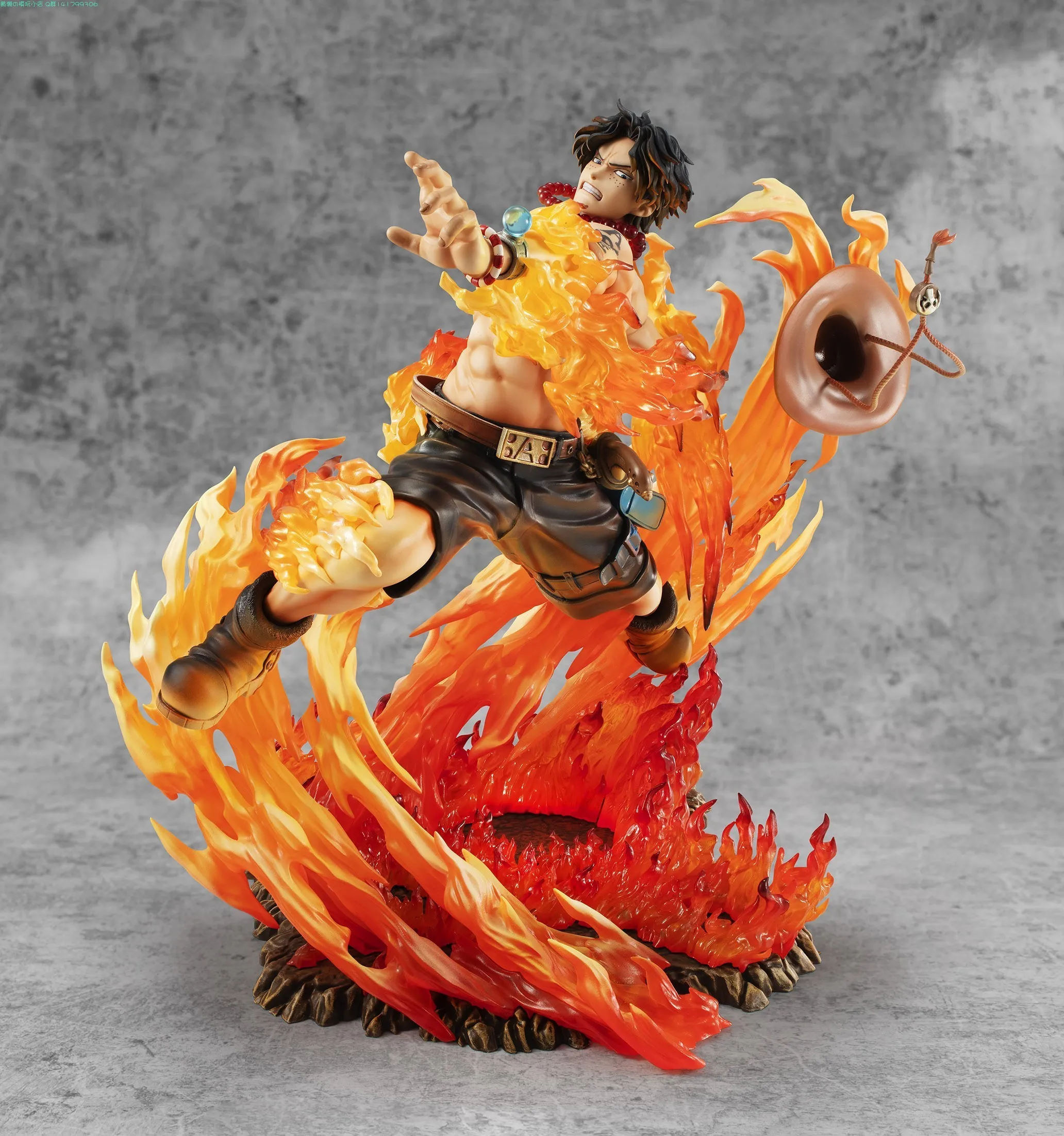 Новые 25 см one piece Ace Fire Fist ПВХ фигурки one piece Аниме Portgas ...