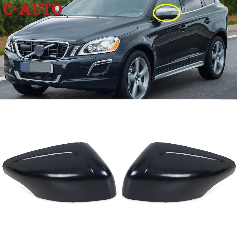 Car-Side-rearview-mirror-cover-housing-Cap-Hood-Shell-base-color-For ...