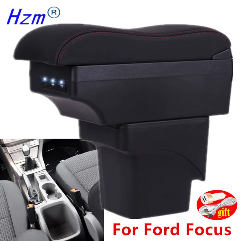 For-Ford-Focus-2-armrest-box-For-Ford-Focus-2-mk2-Car-Armrest-box-car ...