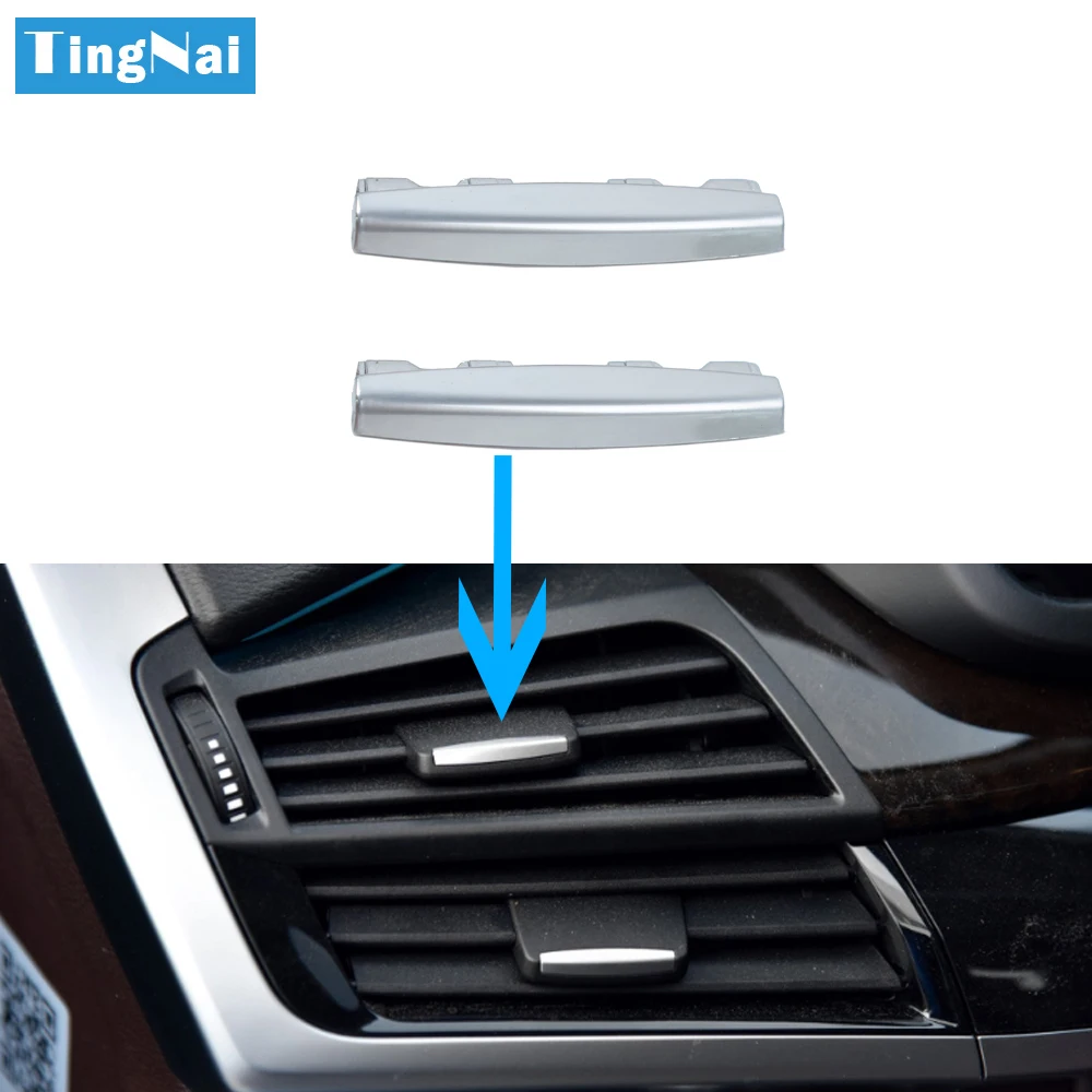 Car-Front-Air-conditioning-AC-Vent-Outlet-Tab-Clip-Slider-Toggle-Piece ...