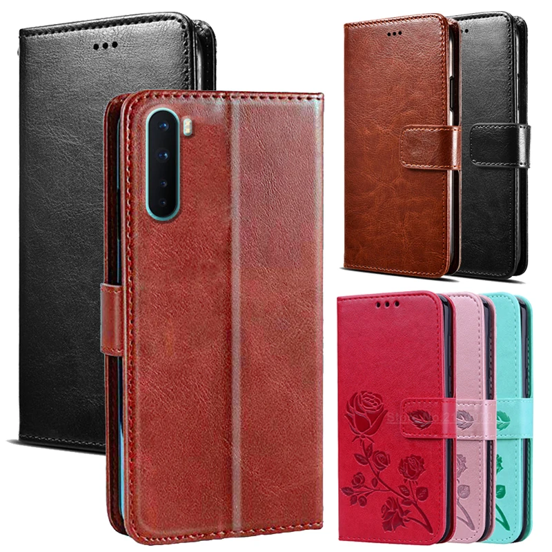 Flip-Case-For-Oneplus-One-Plus-Nord-Cover-PU-Leather-Phone-Protective ...