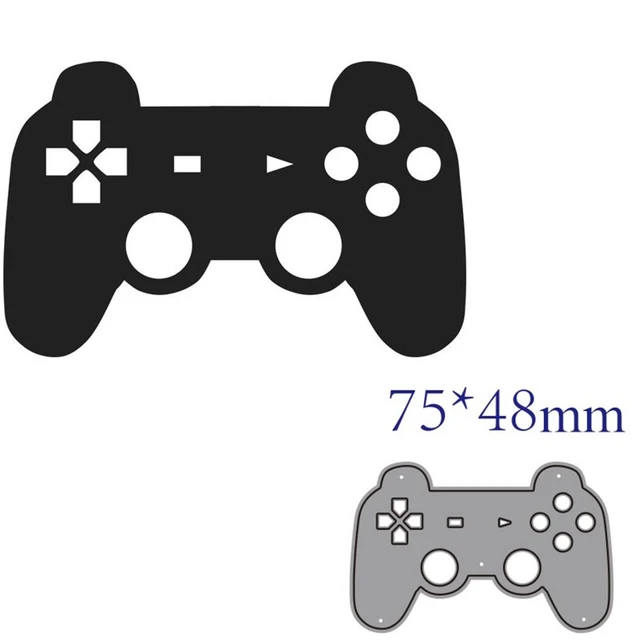 Video Game Controller Stencils