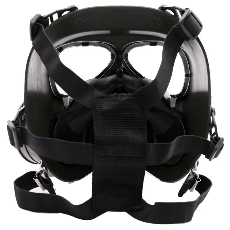 Tactical Head Masks M04 Dummy Skull Full Face Gas Mask With Fan Black ...