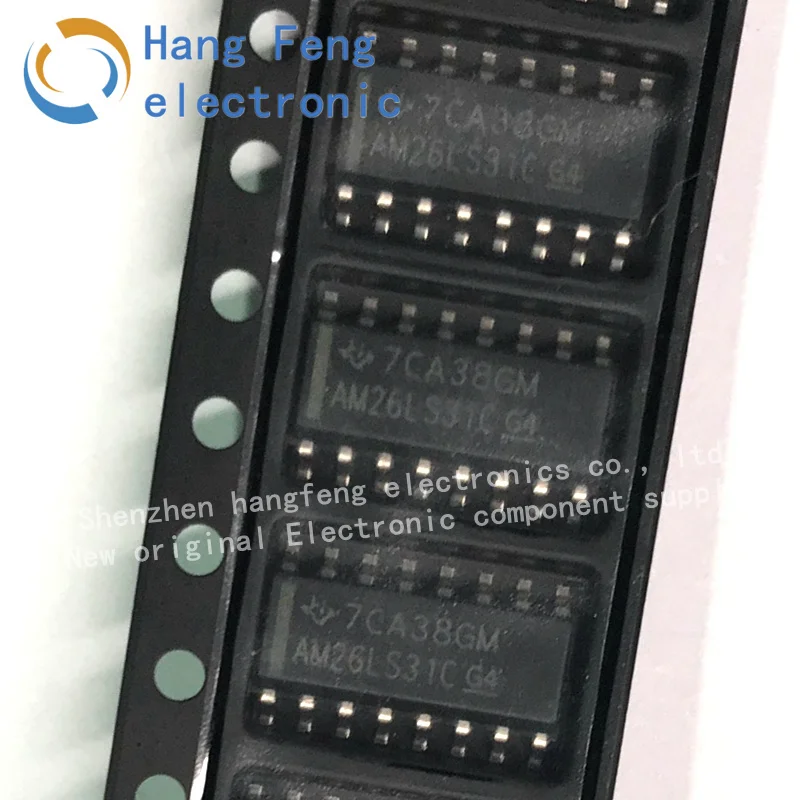 5pcs AM26LS31CDR AM26LS31C 4 방향 차동 라인 드라이버 SOP16 새로운 원본 AM26LS31CD ...