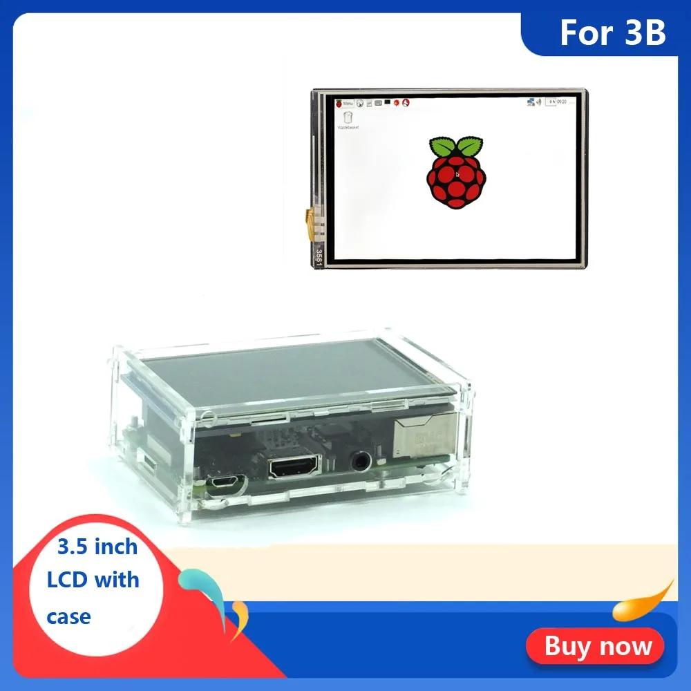 3.5 inch Raspberry Pi 3 Model B Touch Screen 480*320 LCD Display ...