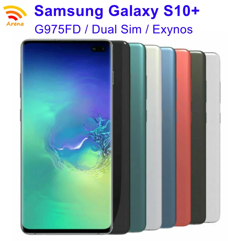 Samsung Galaxy S10 Plus S10+ G975FD Dual Sim 6.4" RAM 8/12GB ROM 128GB ...