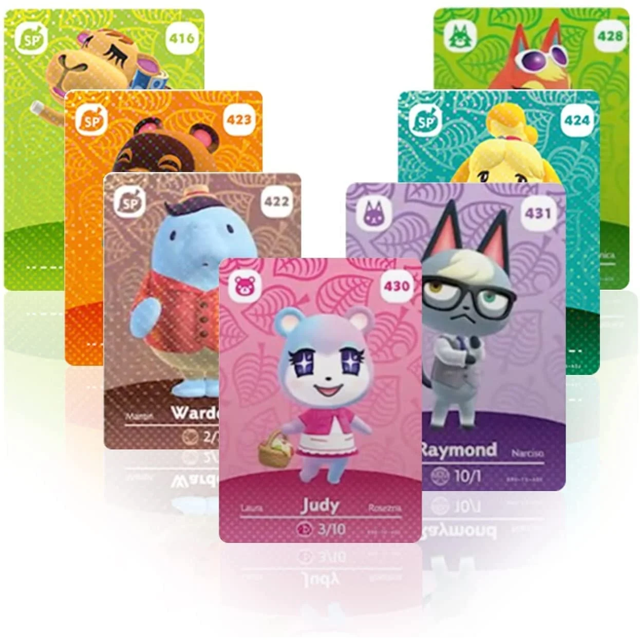 1pcs 동물 Amibo 카드 Raymond Shino Sasha Ione Crossings Serie 5 Ankha ...