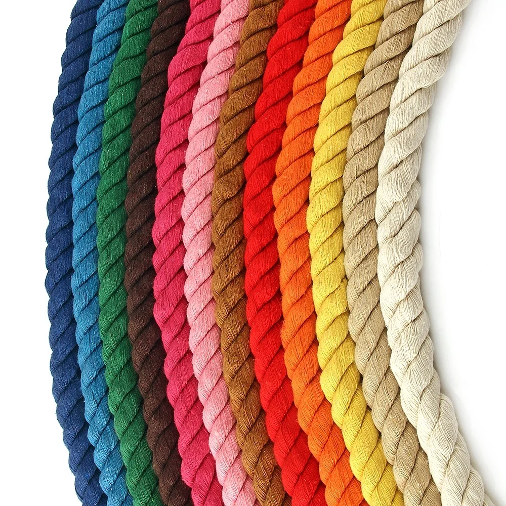 10Meters-20mm-Cotton-Cord-High-Tenacity-Twisted-Cotton-Rope-Home-Bag ...