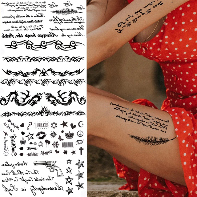 Cute Girl Word Tattoos