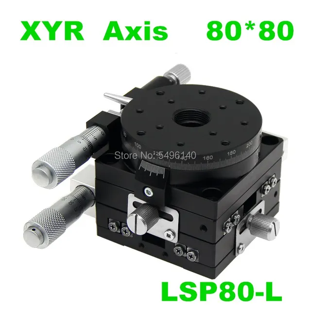 Xyr Tengely 80 Mm-Es Mikrométer Kézi Vágó Platform Transzlációs Asztal ...