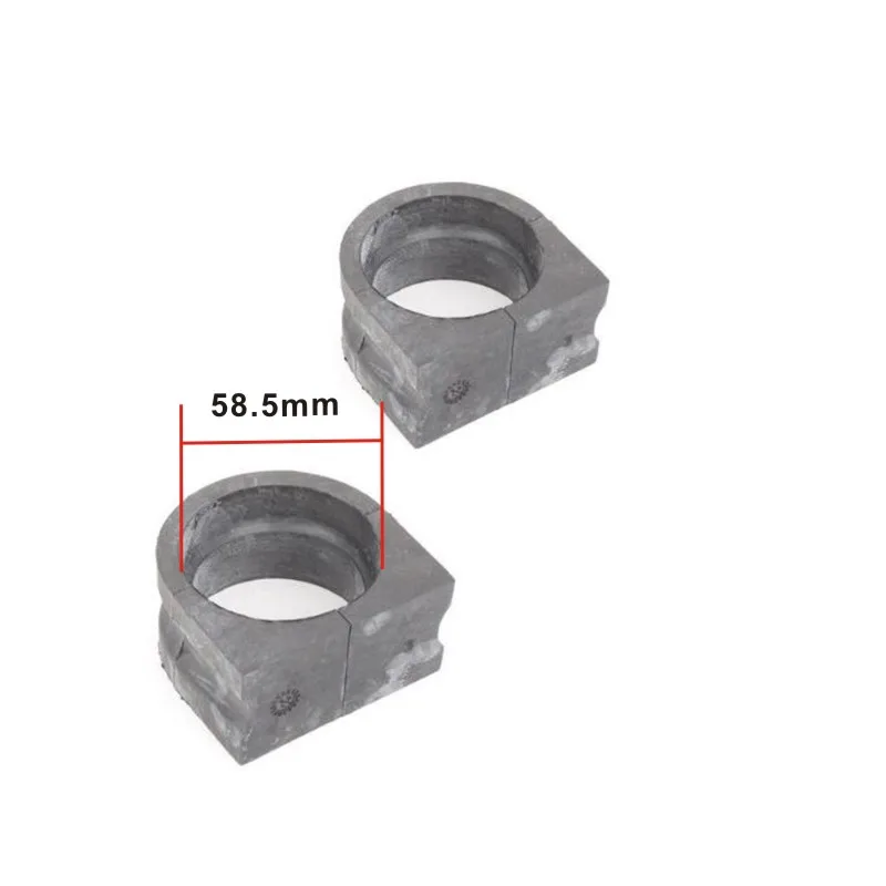 Barra estabilizadora de suspensão dianteira, bucha antichoque, para bmw ...