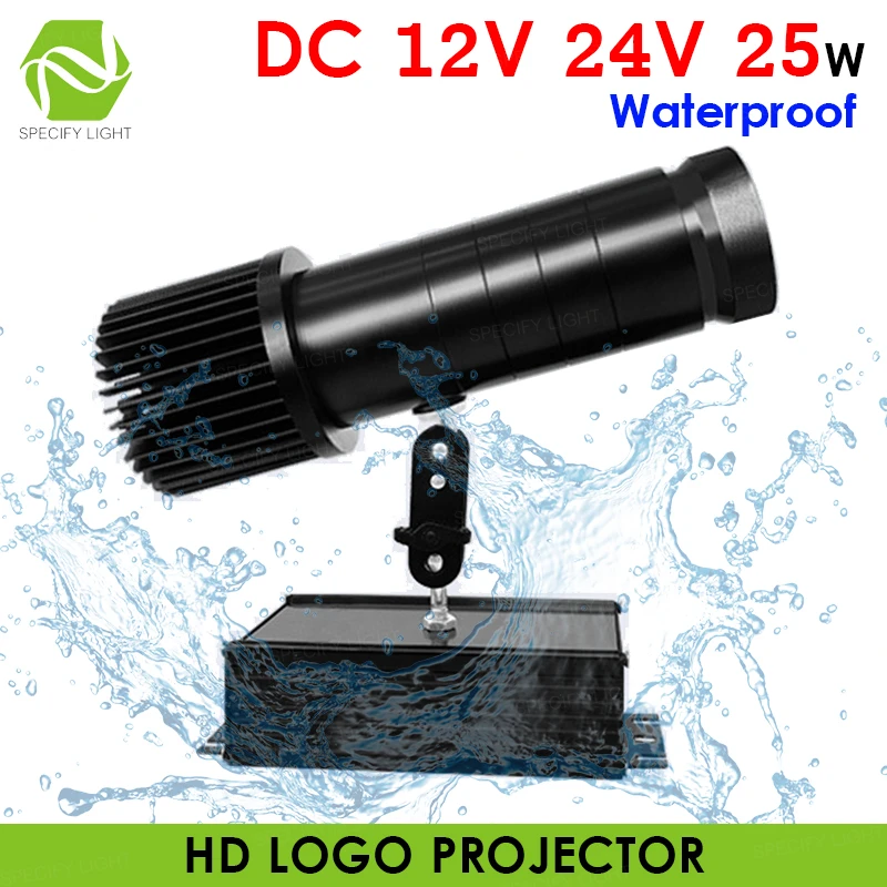 12V 24V Vehicle Mounted Drainage Logo Projector Car Advertising Light ...