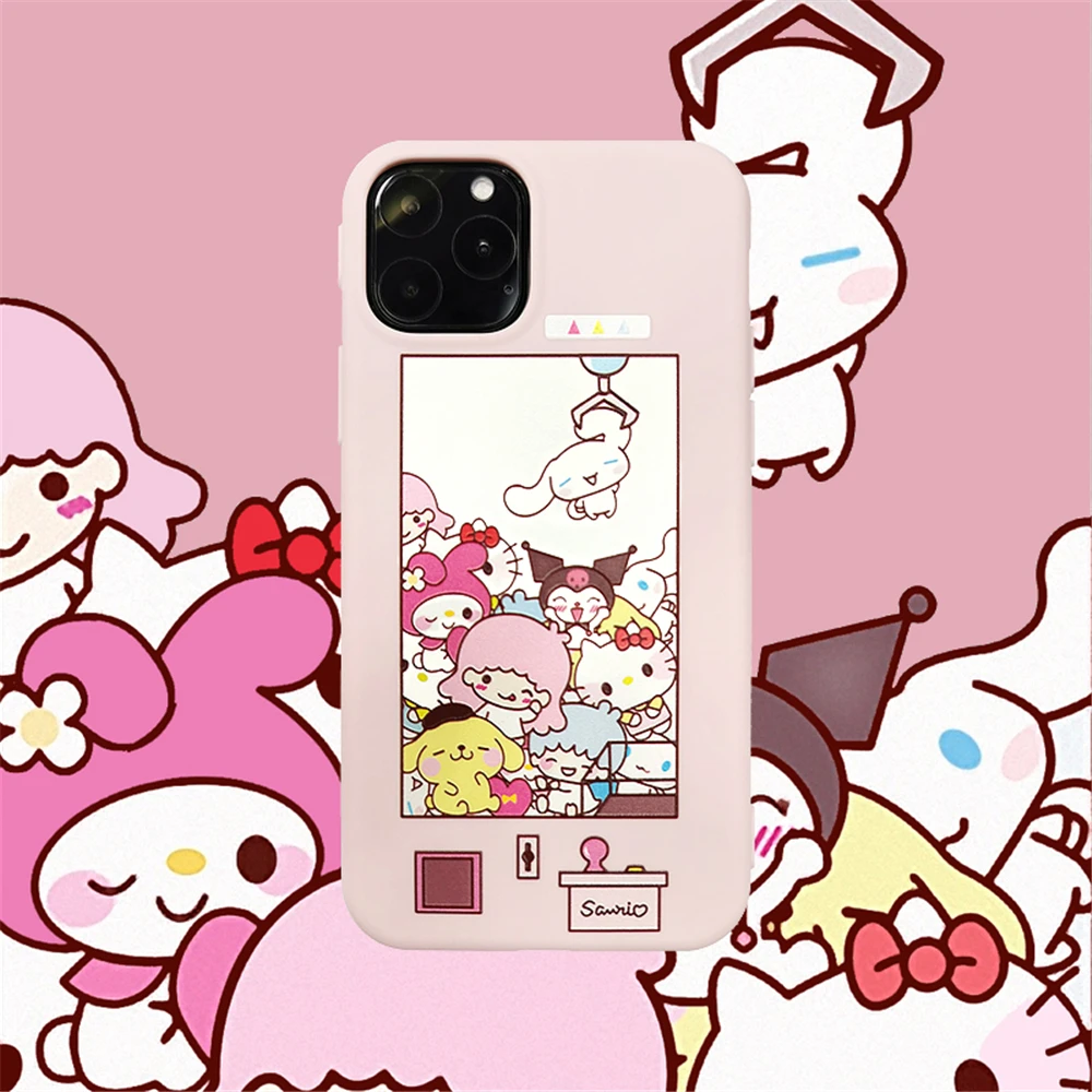 Sanrio Pom Purin/Cinnamoroll Collection Soft TPU Phone Case For IPhone ...