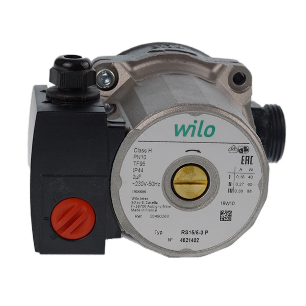 Boiler Pump For Wilo Rs 15/5-3p 88w - 4621402 - Gas Heater Parts ...
