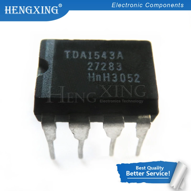 2 unids/lote TDA1543A TDA1543 DIP 8 en Stock|Circuitos integrados ...