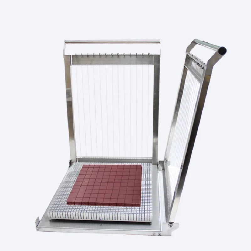 Manual-20mm-Chocolate-Block-Cutting-Machine-Double-Arm-Chocolate-Bar ...