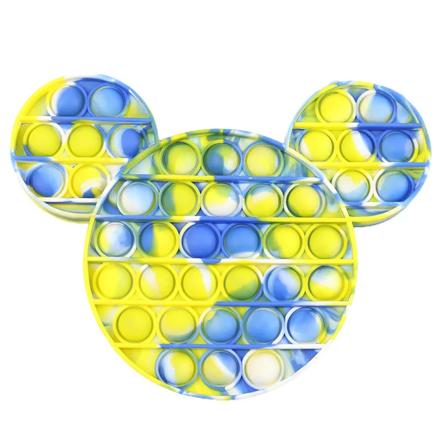 Disney Fidget Toys BIG SIZE Fidget Push Bubble Toys Mickey Mouse Anti ...