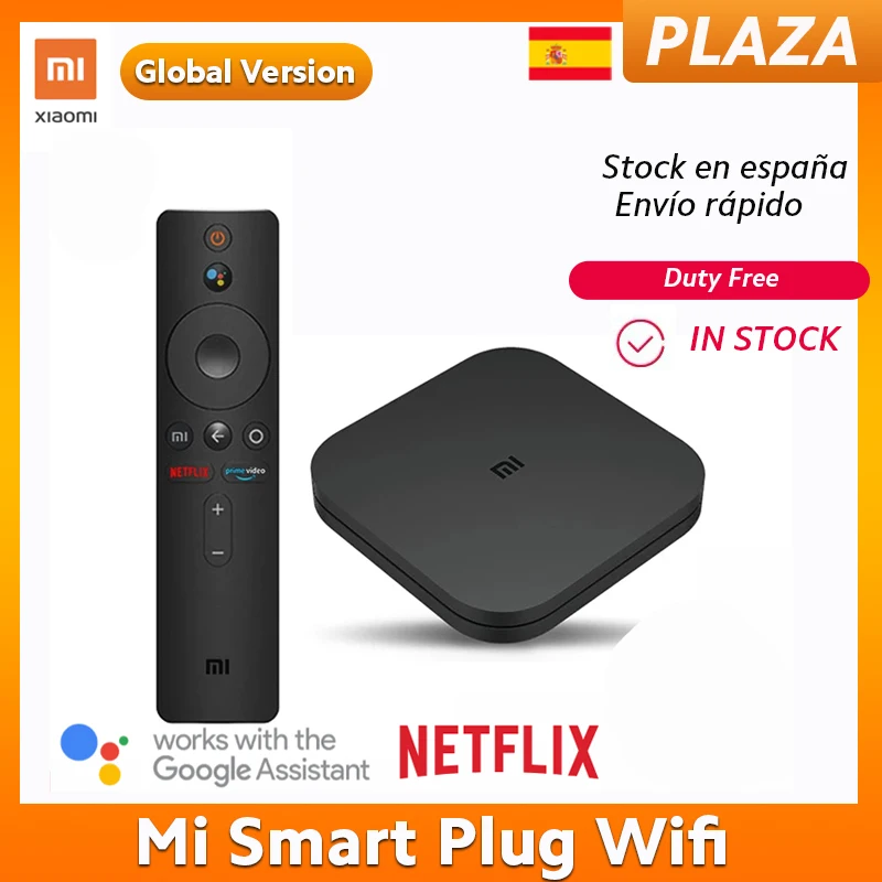 Global Version Xiaomi Mi Smart TV Box S FHD HDR Android TV Streaming ...