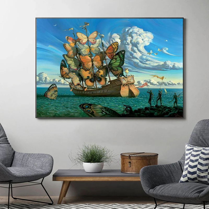 Salvador Dali The Ship