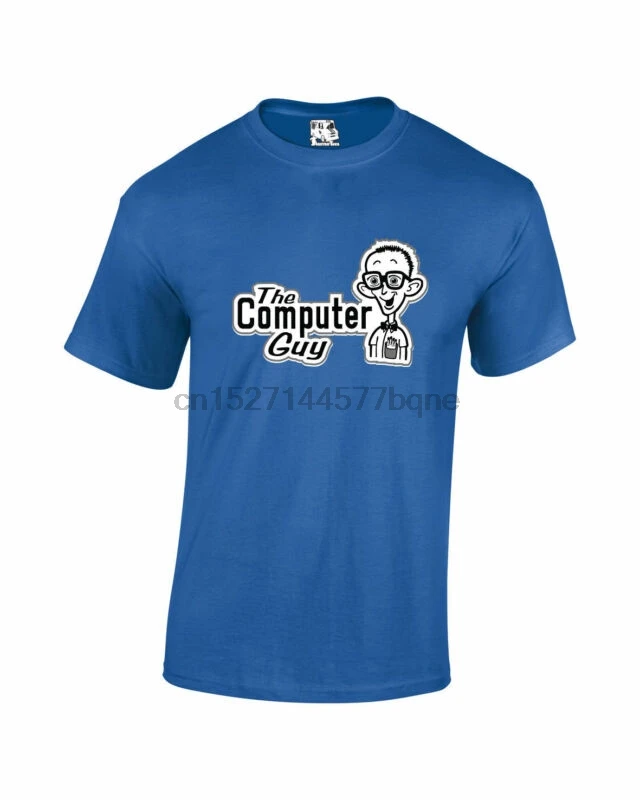 Computer Guy T shirt Mens Geek I.T. Programmer PC Tech Tshirt Tee|T ...
