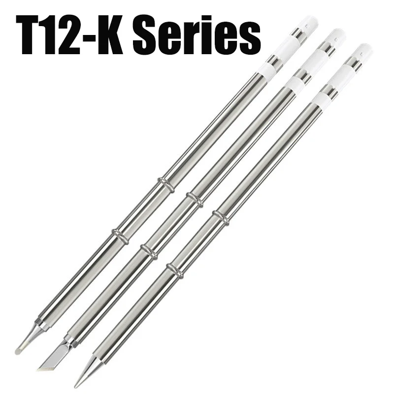 T12 K 시리즈 T12 K KL KF KR KU KL J02 JS02 Hakko FX951 용 납땜 인두 팁 DIY 납땜 ...