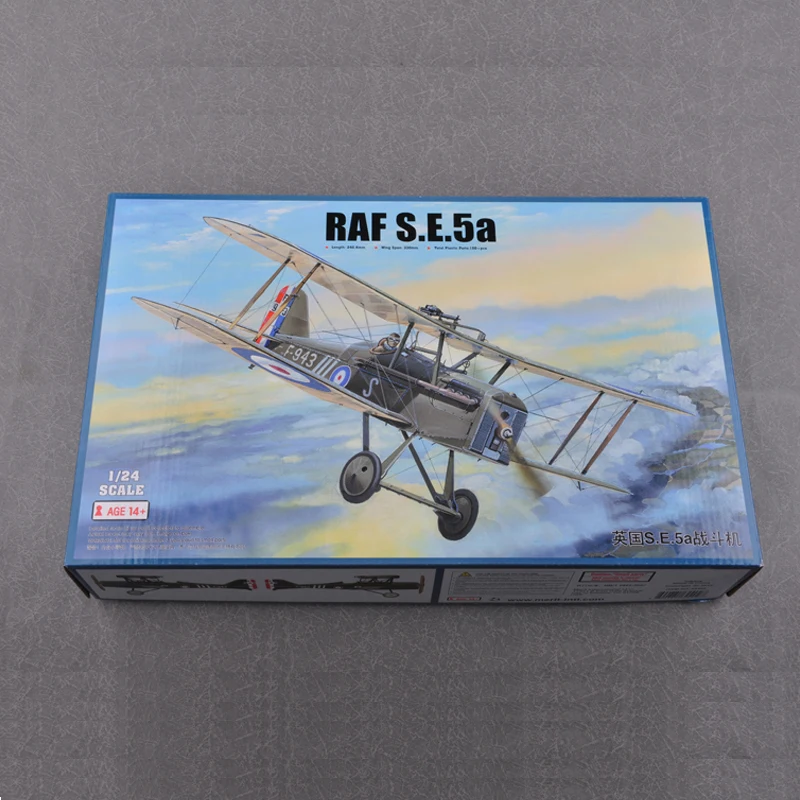 Merit 62402 1/24 Scale British Raf S.e.5a Fighter Plane Aircraft ...