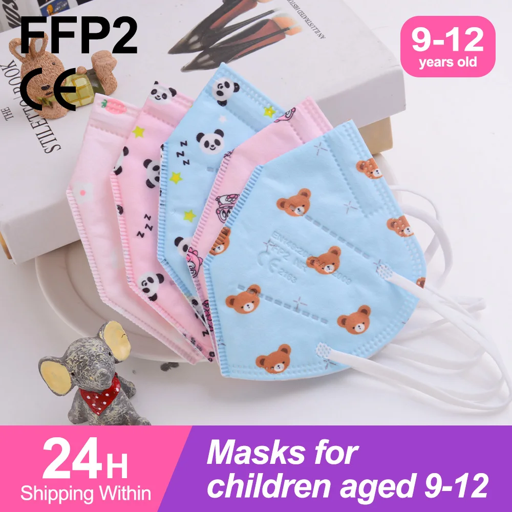 10-100PCS-Mascarillas-FPP2-Ni-os-Resuable-Children-s-Mask-FFP2 ...