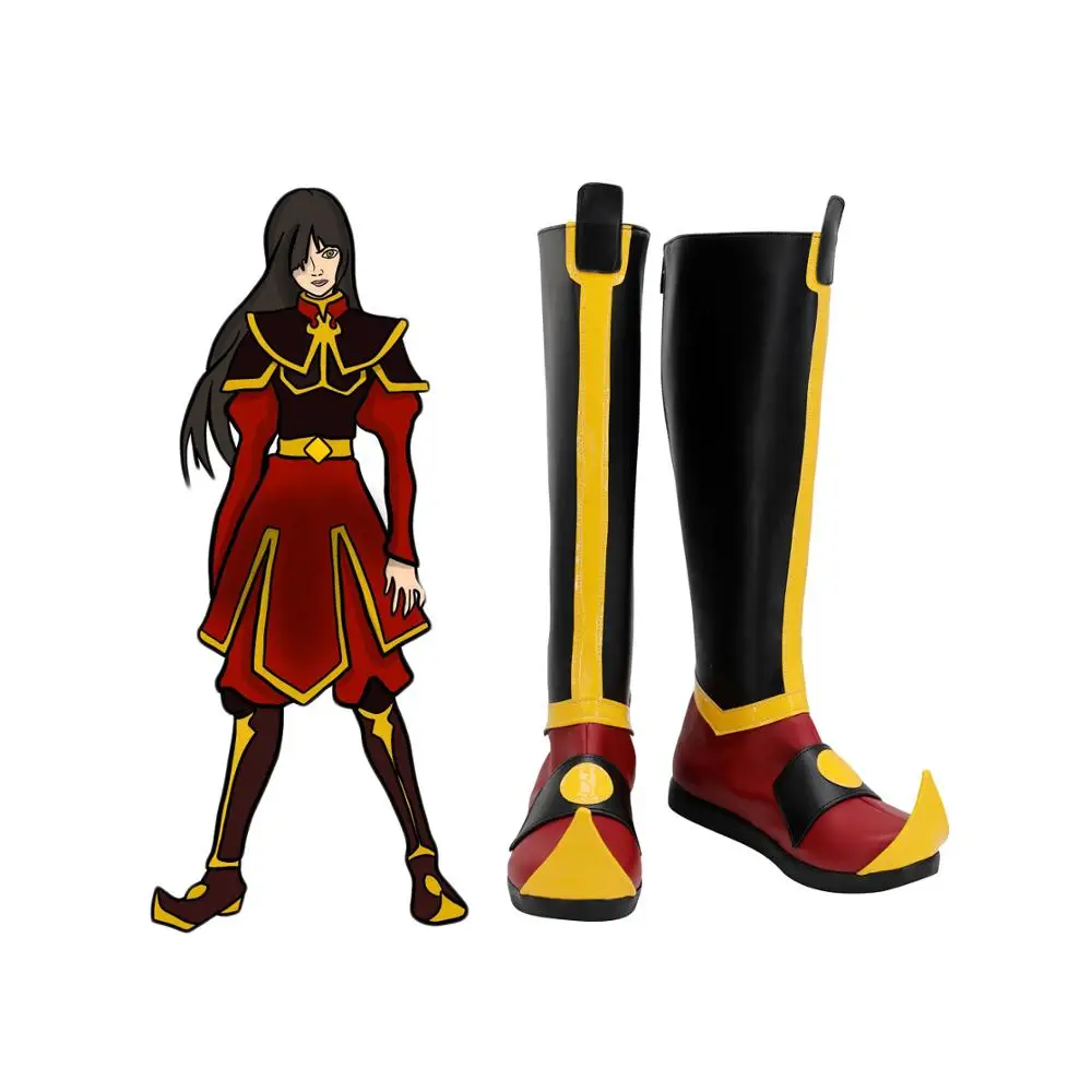 Azula Shoes Cosplay Avatar Azula Cosplay Boots Custom Made Shoes For ...