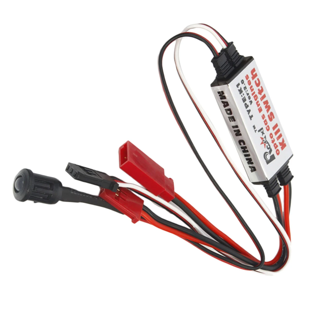 Opto Gas Engine Kill Switch V2.0 Flameout Switch for DLE20/DLE30/DLE55 ...