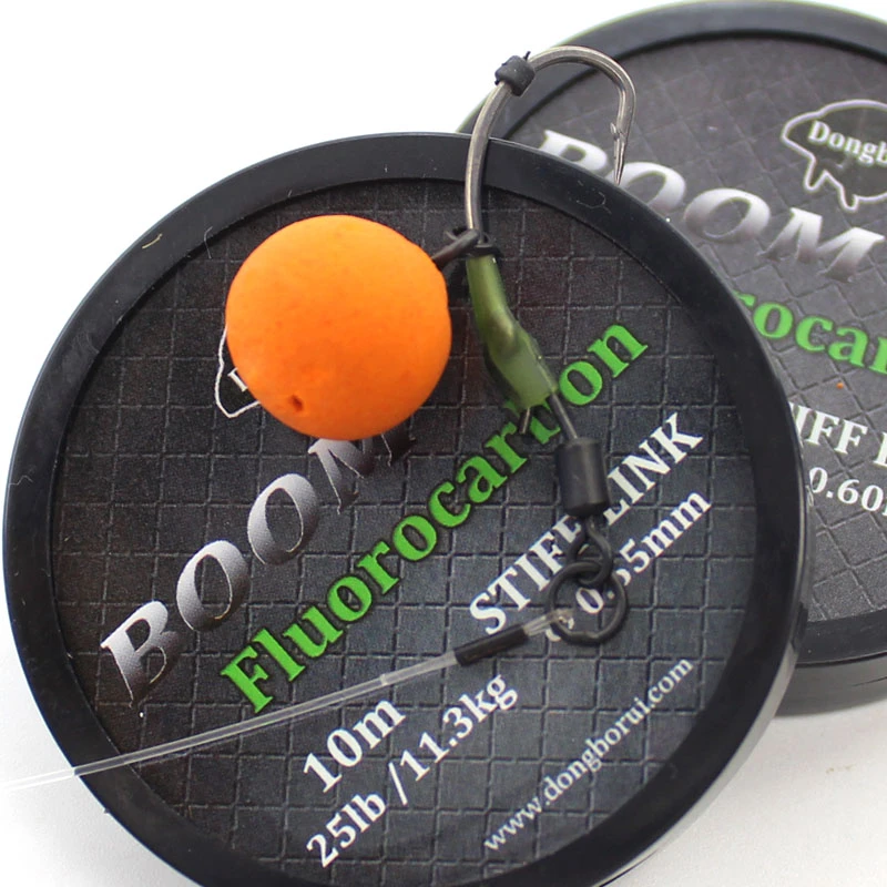 Carp Fishing Line Boom Fluorocarbon Hooklink For Carp Rig Combi Chod ...