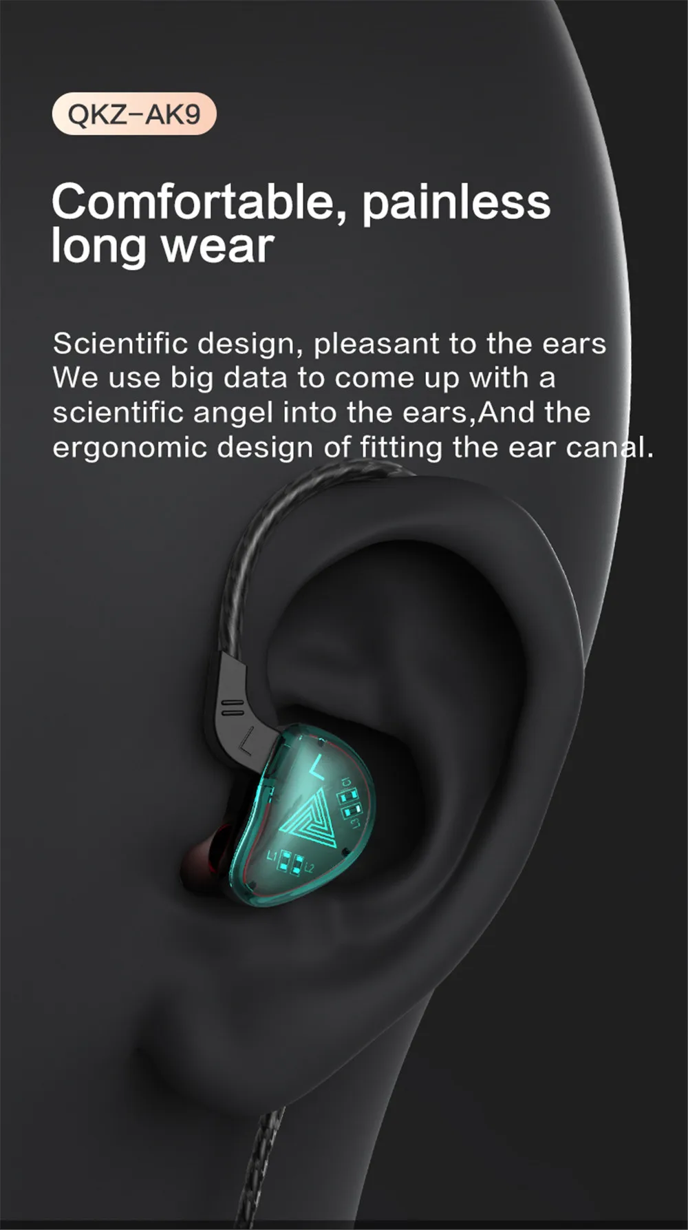 -20% sur Ecouteurs QKZ AK9 3.5mm prise Couleur - Ecouteurs - Achat & prix | fnac