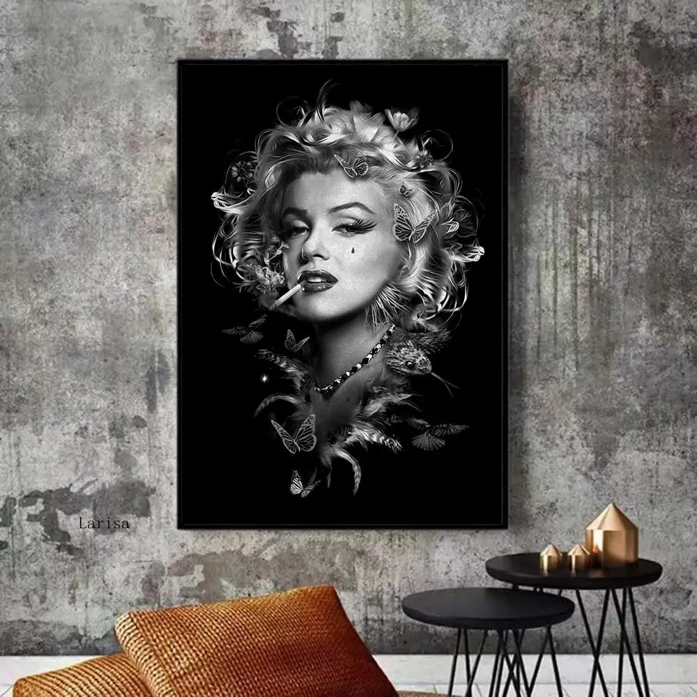 Marilyn Monroe Smoking Poster