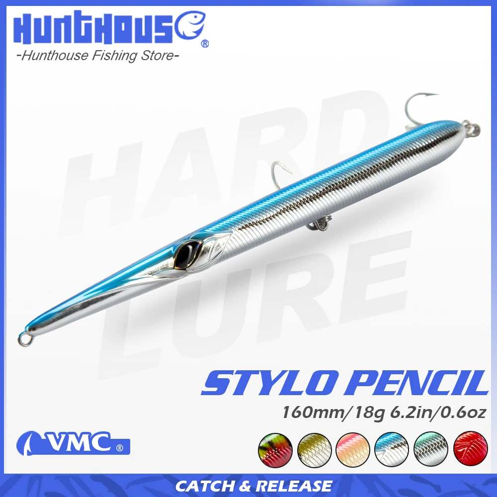Pencil Baits Tuna Fishing Lures | Hunt House Fishing Lure Pencil - 210 ...