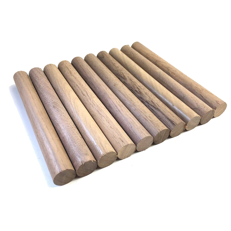 5pcs-Black-walnut-Handmade-Small-Round-Stick-Wood-Round-bar-DIY ...