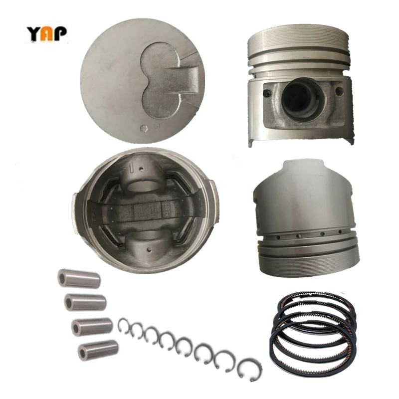 4d56 4d56t Piston&piston Ring Set For Mitsubishi L200 Pick Up Delica ...