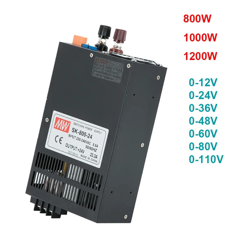 800W-1000W-1200W-Switching-Power-Supply-12V-24V-36V-48V-60V-80v-110V ...