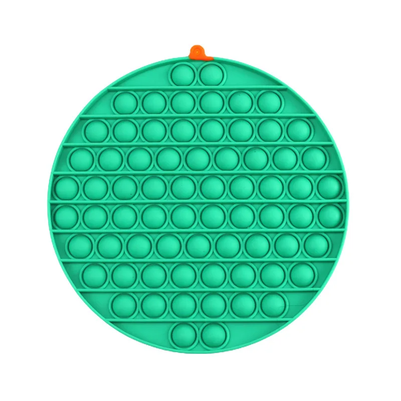 Square Popsits Bubble Fidget Toys Big Size Silicone Stress Reliever Toy ...