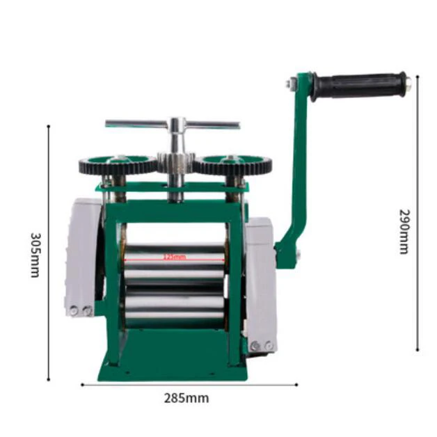 Manual Jewelry Press Rolling Mill Machine 85mm Wire Flat, 53% OFF