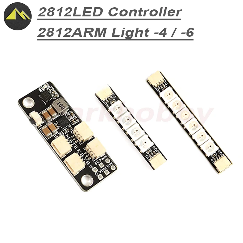 Matek Systems 2812 LED Strip Controller with 5V BEC and 2812ARM 4 ...