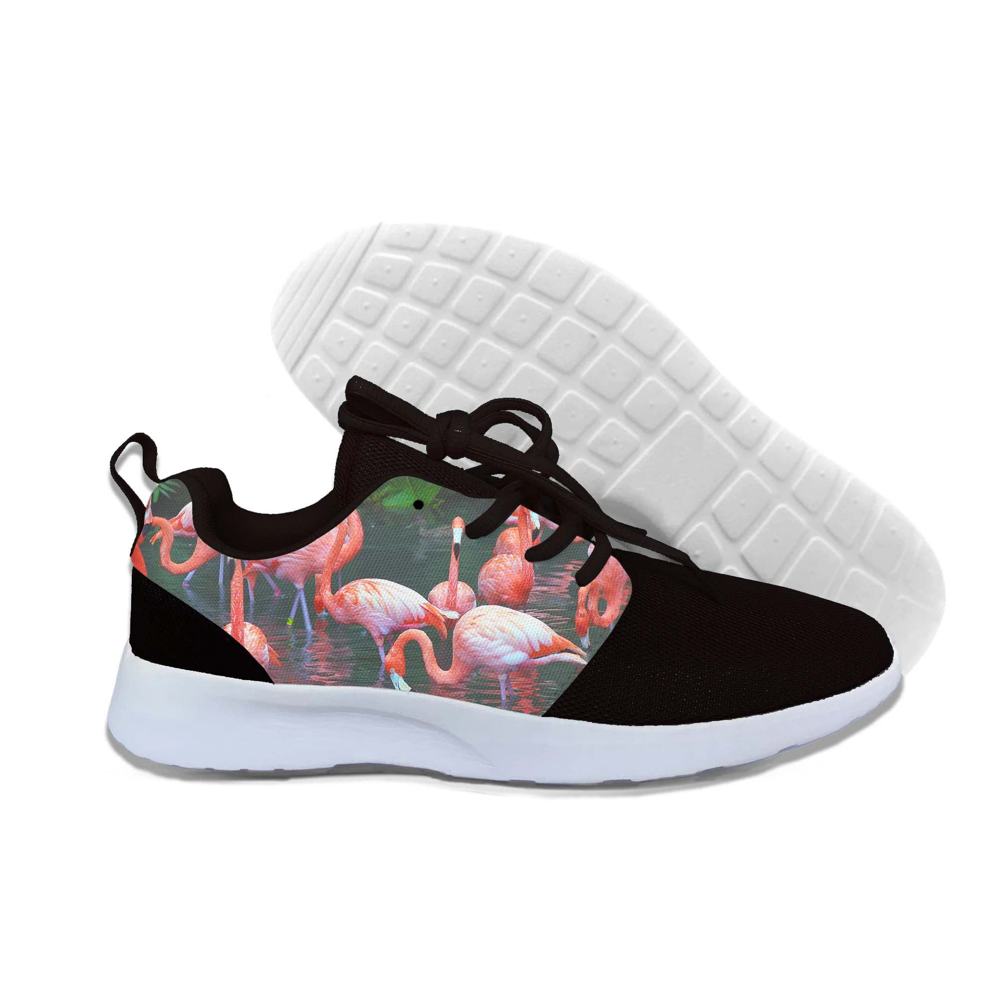 Sports Shoes Sneakers Hot Flamingo Bird For High Quality Harajuku 3D ...