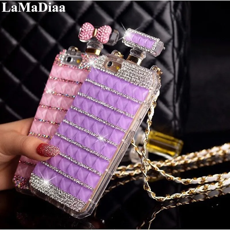 Diamond Bling Perfume Case Samsung | Samsung Perfume Bottle Phone Case ...