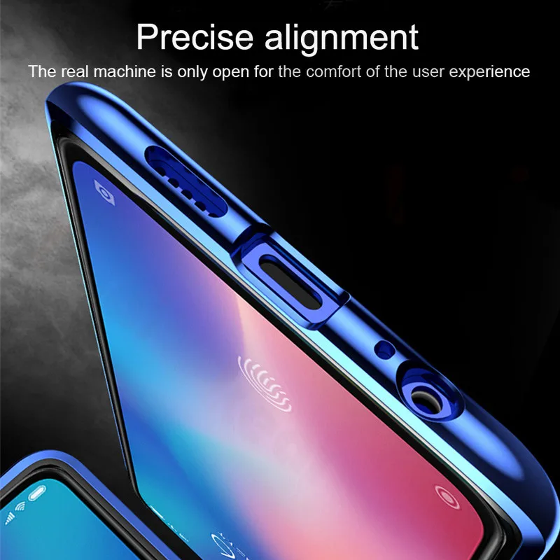 Металлический чехол с магнитной адсорбцией для Xiaomi Redmi mi 9t A3 ...