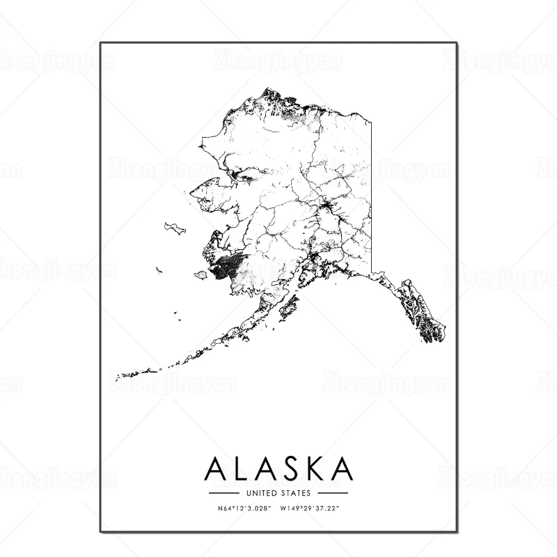Alaska City Maps