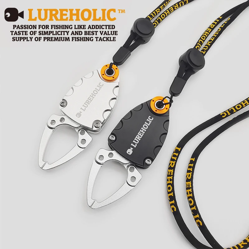 Lureholic-Aluminium-Alloy-Mini-Fish-Lip-Grip-Gripper-Fishing-Grabber ...
