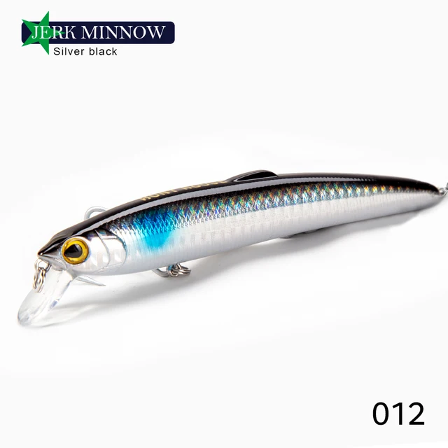 Hunthouse smith saruna minnow fishing lure hard baits flexible rattle ...