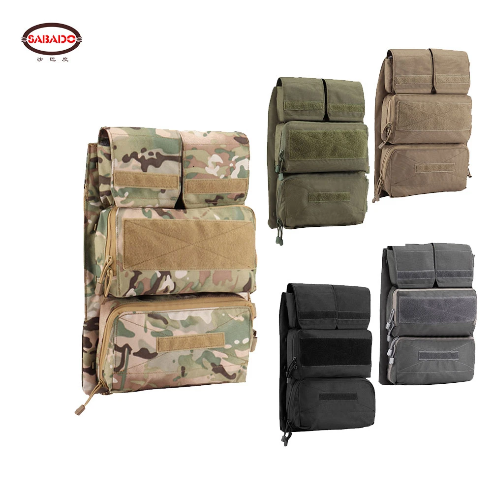Tactical Pouch Zip-on 2.0 Panel Platform For Jpc Cpc Avs Vest 2 ...